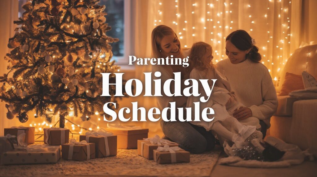 Ultimate Guide to Co-Parenting Holiday Schedule Time-Sharing ...